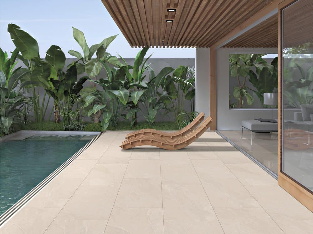 HG Getafe Beige Outdoor Porcelain Paving Tiles – 900x600mm – 20mm ...