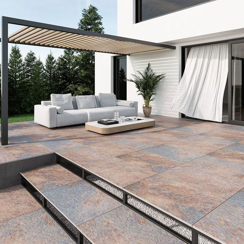 Rough Bruno Outdoor Porcelain Paving Tiles – 900x600mm – 20mm – Huntley ...
